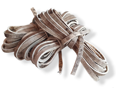 Genuine Leather Laces, Cowhide Strips, Cow Rawhide Cords, Softened Raw ...