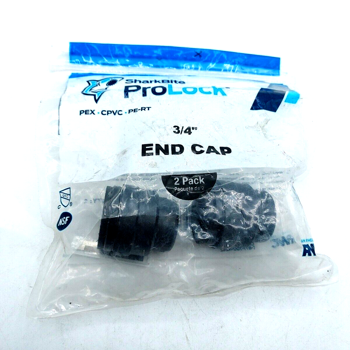 SharkBite ProLock 3/4 in. Push-to-Connect Plastic End Stop Fitting 6 ...