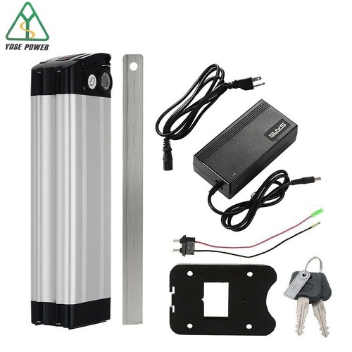 48V 10.4Ah SilverFish Ebike Lithium Battery with USB for Electric Bike 500W 750W | eBay