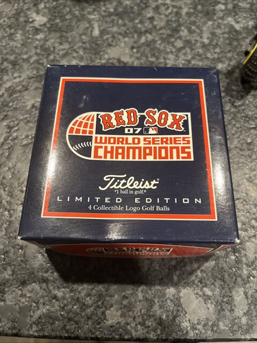 Boston Red Sox 2007 World Series Champions Titleist Limited Edition 4 ...