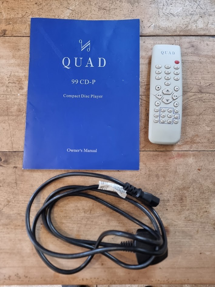 Quad 99 CDP Audiophile CD player. With remote, mains lead & manual. Not ...