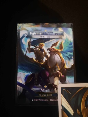 Sigismar & Wingspan Roadshow 2024 Promo Unscanned/Unclaimed | eBay