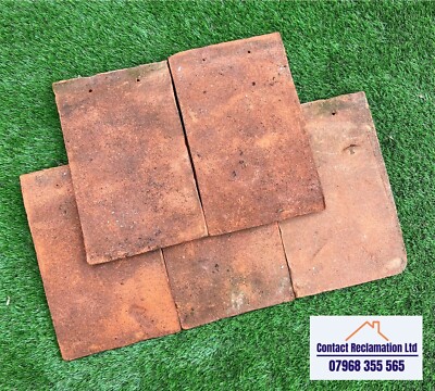 RECLAIMED Keymer Clay Plain Tile - Red (ON-66QR) | eBay UK