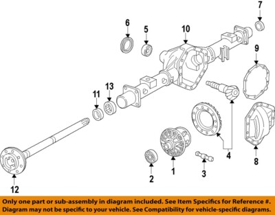 GM OEM 19-23 Sierra 1500 Rear Suspension Axle Housing-Axle Seal ...