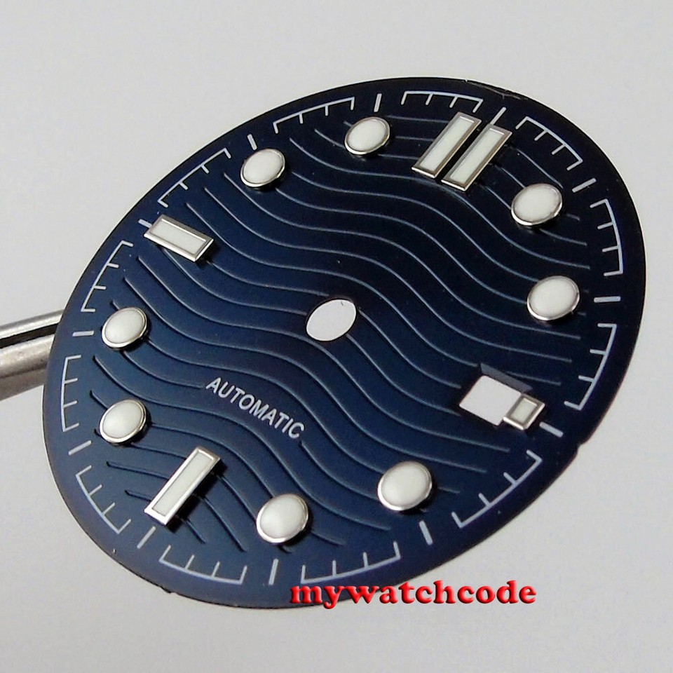 31mm blue wave Watch Dial for eta 2824 2836 8215 NH35 Movement ( dial ...