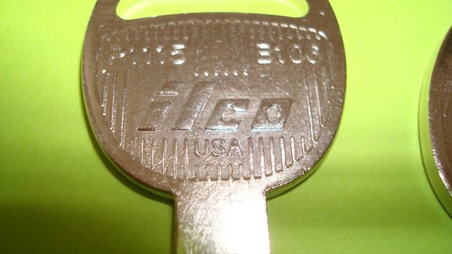 🔑 Auto Dealer LOT OF 10 uncut NEW GM SATURN ION 2003 and up KEY BLANKS ...