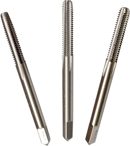 2-56 Hand Thread Taps Set Including Taper+Plug+Bottom HSS M2 Wire Gauge ...