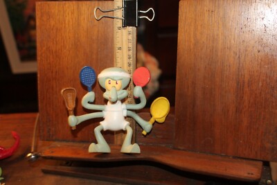 Squidward Tennis Player Spongebob Squarepants Action Figure | eBay