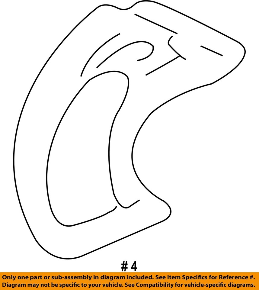 GM OEM-Fender Brace Left 15709453 | eBay