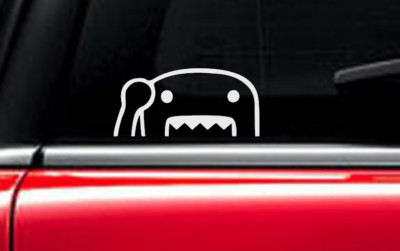 Domo Kun Vinyl Decal Sticker Car Drift J Decal Vinyl Car Window Sticker ...