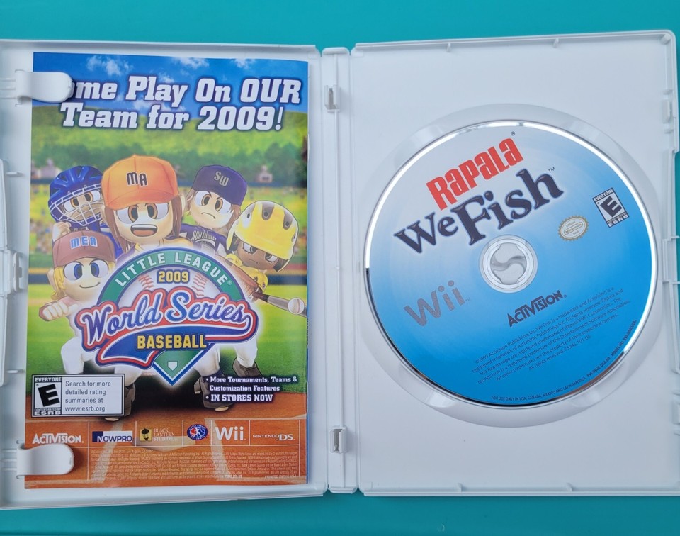 Nintendo Wii Rapala We Fish Game | eBay