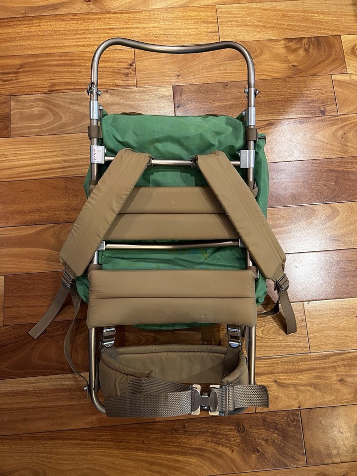 Vintage Jansport D3 External Frame Hiking Camping Backpack Hip Wings ...