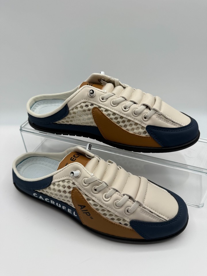 BLS.ECKE AIP Slip On Shoes Brand New, Women's Size 10.5 Navy/Brown ...