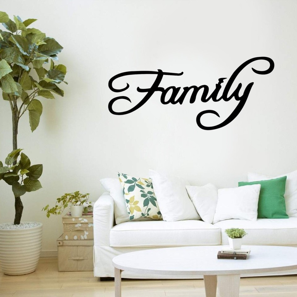 Letter Sign for Wall Family Home Letters Decor English Alphabet Sticker ...