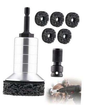 Wheel Hub Brush Cleaning Tool,Brake Hub Resurfacing Kit Iron Dust ...