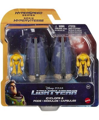 Disney Pixar Lightyear Hyperspeed Series Zyclops Figures & Pods | eBay