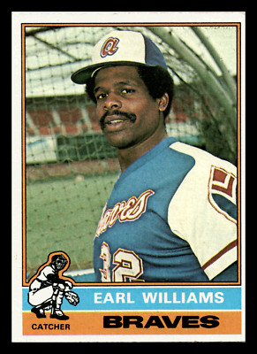 1976 Topps Earl Williams Atlanta Braves #458 VG-EX | eBay