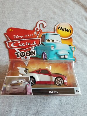 Disney Cars Toon Tokyo Mater TABINU #45 New Snip Logo GREAT CARD | eBay