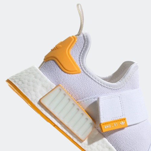 Size 7 - adidas NMD_R1 Strap White Collegiate Gold W for sale online | eBay
