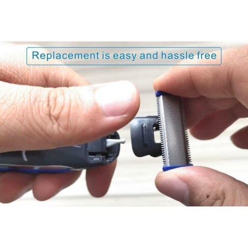 Double-Sided Head Shaver Replacement Heads For Microtouch Solo Electric ...
