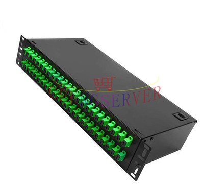 Fiber Optic Terminal Box 48 core SC/APC Adapter Pigtail 48 Ports Patch ...