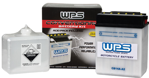 WPS - HCB16A-AB - Conventional 12V Heavy Duty Battery With Acid Pack ...
