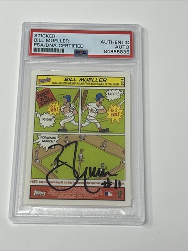 Signed 2004 Bazooka Comics Boston Red Sox Baseball Card #BC14 Bill ...