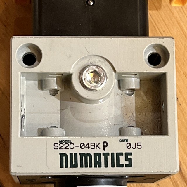 Numatics S22c-04bk Pneumatic Slow Start Valve S32-43 24vdc S22C04BK for ...
