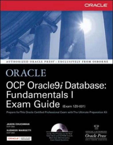 OCP Oracle9i Database: Fundamentals..., Marisetti, Sudh 9780072195408 | eBay