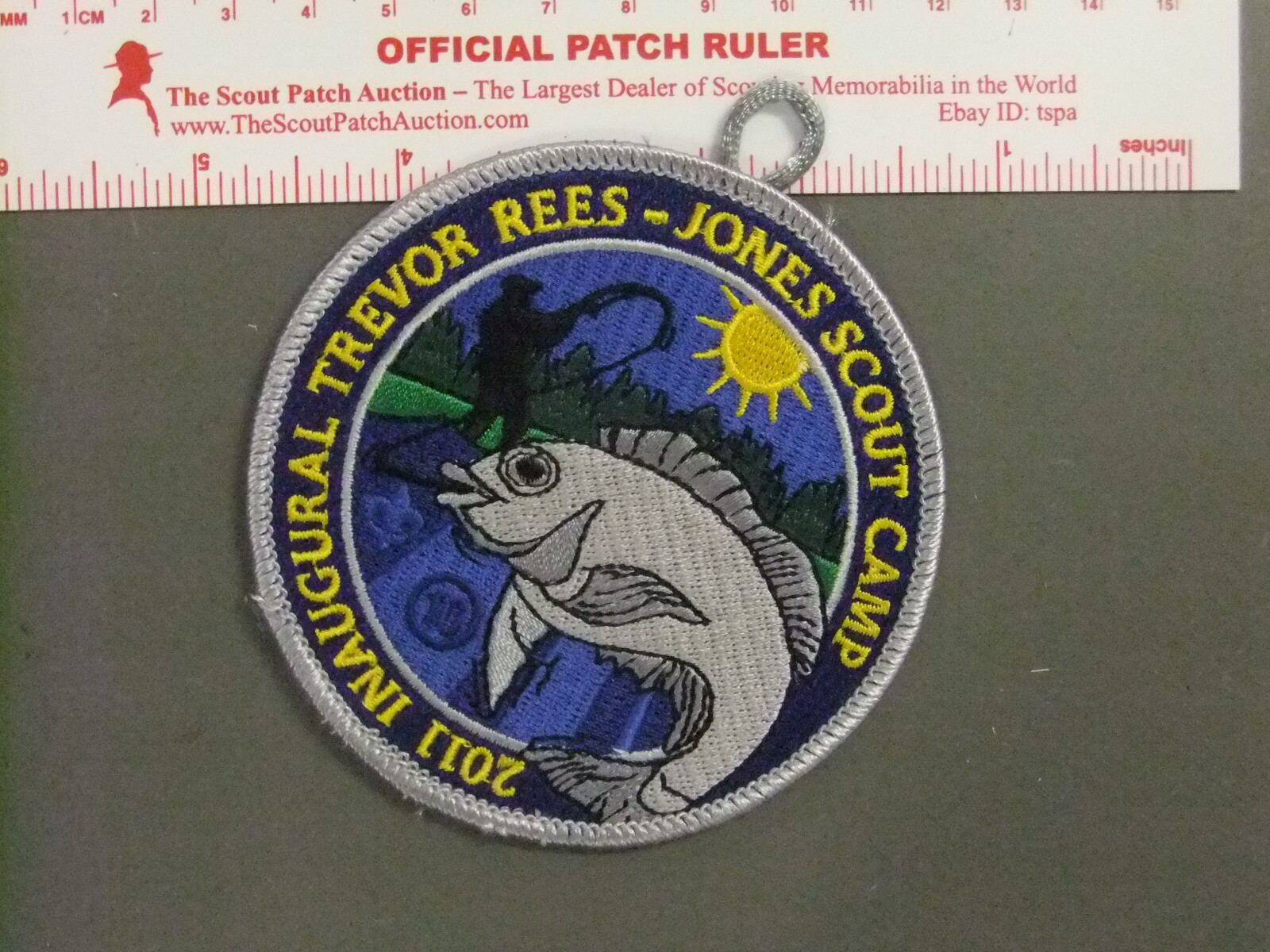 Boy Scout Trevor Rees-Jones 2011 Inagural Camp 9557FF | eBay