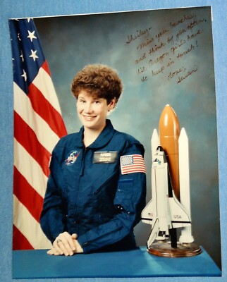 NASA Susan Helms Signed 8" x 10" Color Photo, Shuttle Astronaut | eBay