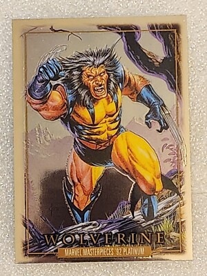 #94 WOLVERINE 2024 Marvel Masterpieces '92 Platinum | eBay