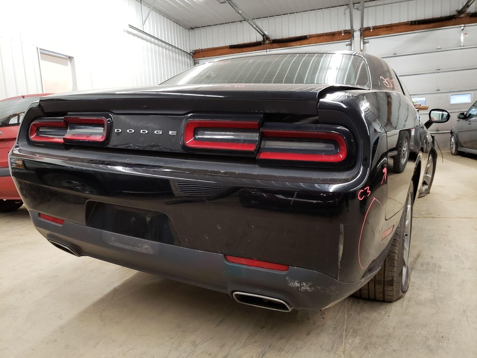15-22 DODGE CHALLENGER REAR TRUNK DECK LID LIFT GATE PITCH BLACK PAINT ...