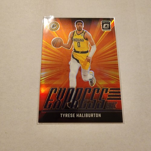 2024-25 Optic Tyrese Haliburton Express Lane Purple #25 | eBay