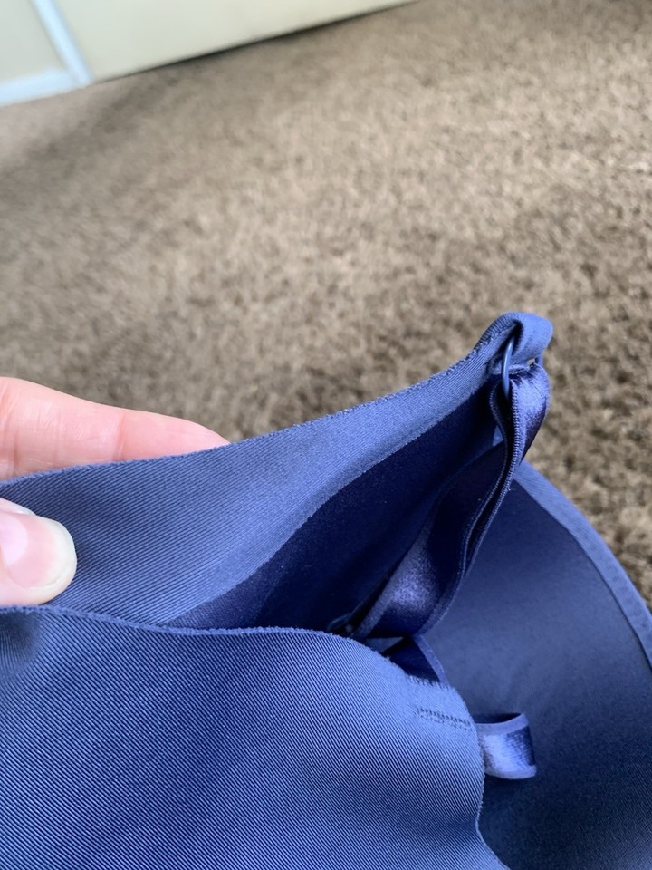 Warners Comfort Underwire Dusty Blue Smooth T-shirt Bra 38C Lightly ...