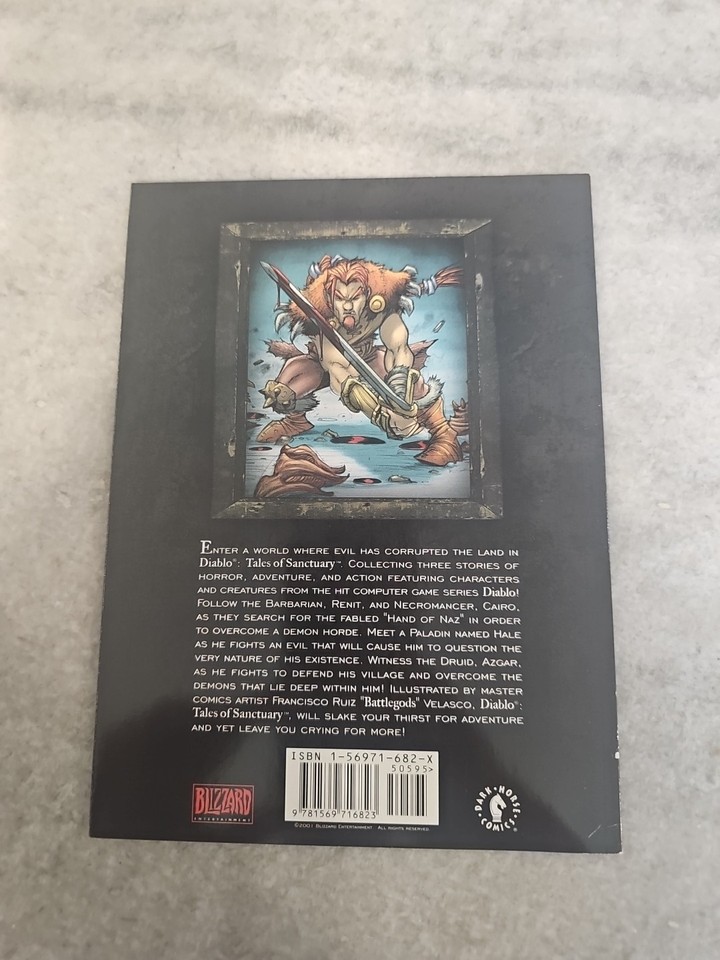 DIABLO TALES OF SANCTUARY (2001, DARK HORSE COMICS) | eBay