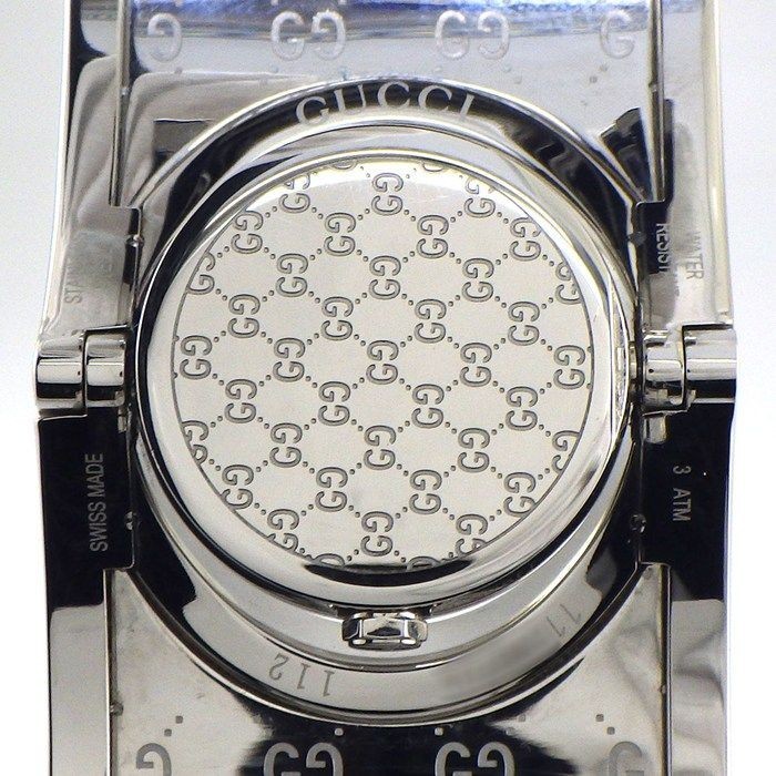 Gucci Twirl Bangle Watch YA11242/112 White Shell Dial Used Women From ...