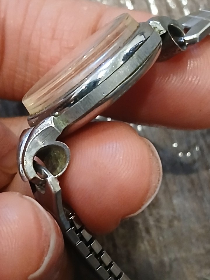 Vintage Fond Acier WATCH For PARTS / REPAIR LANDI FOND ACIER INOXYDABLE ...