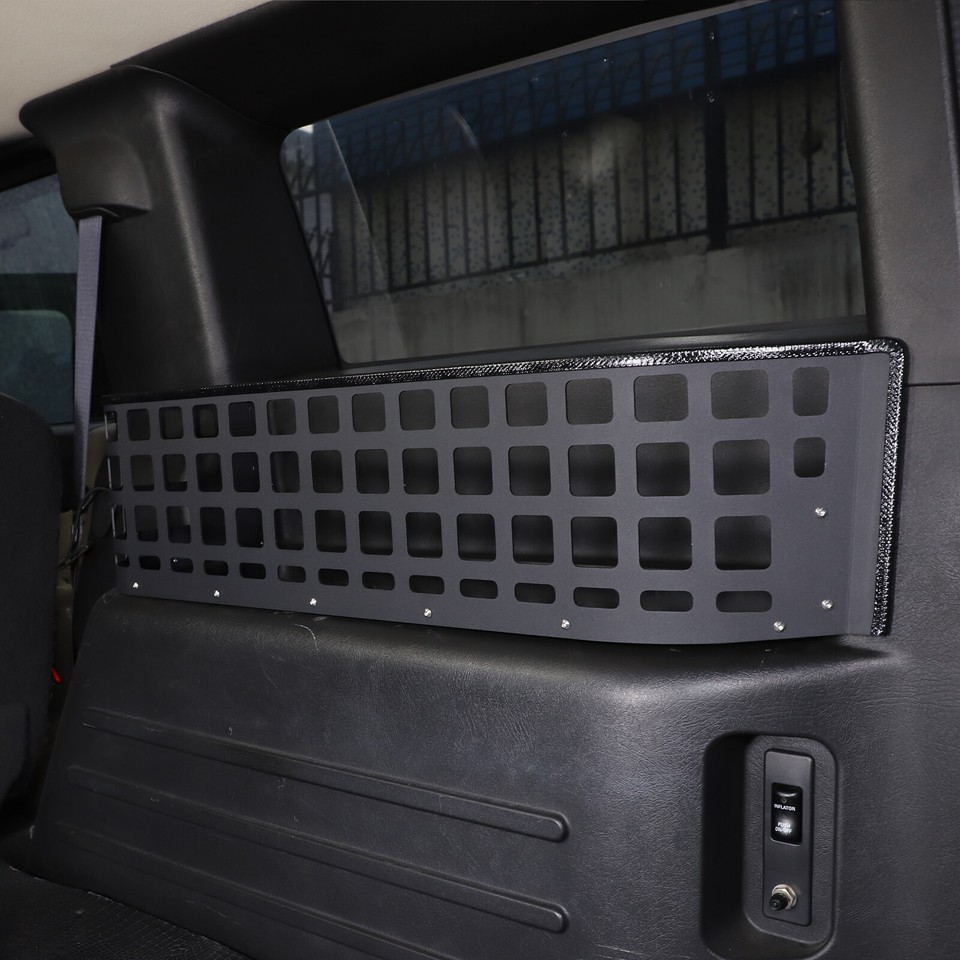 Molle Panel Rear Trunk Left Right Debris Rack Storage Box for Hummer H2 ...