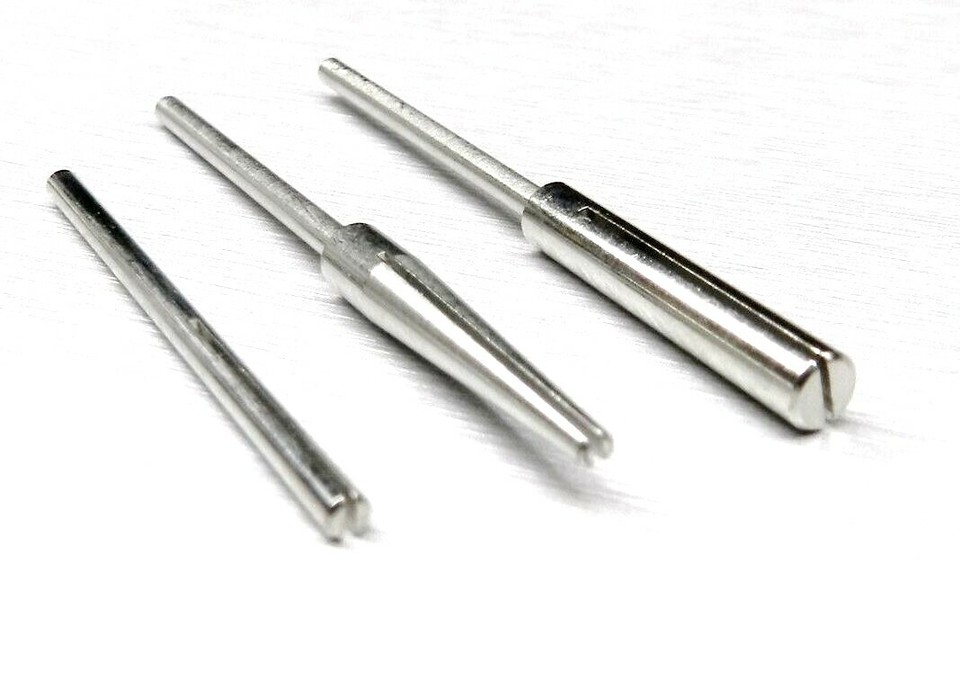 3 Split Mandrels 3/32" Shanks Tapered & Straight Mini Mandrels for ...