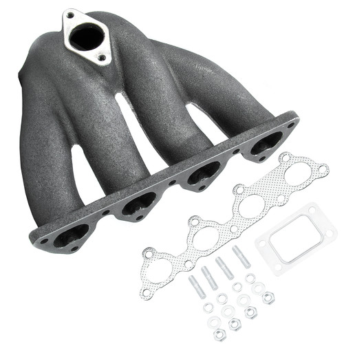 T3/T4 TURBO CAST IRON EXHAUST MANIFOLD FOR HONDA CIVIC/DEL SOL D15/D16 ...