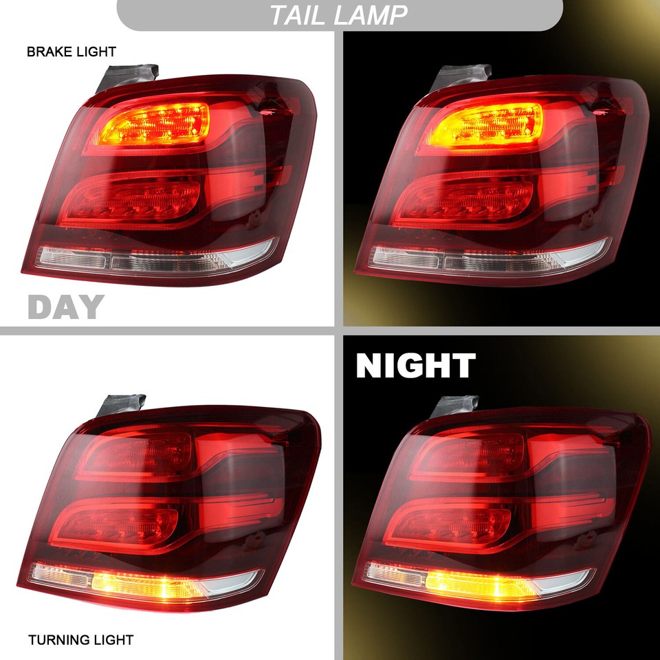 For 2013 2014 2015 Mercedes GLK300 GLK350 GLK Rear Tail Lamp Light ...