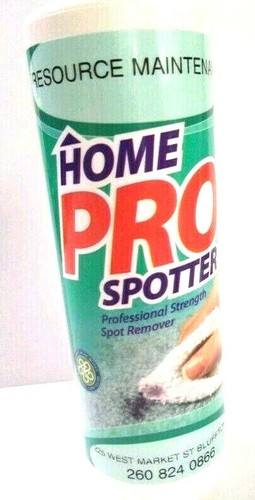 12oz. HOME PRO SPOTTER PROFESSIONAL CARPET SPOT REMOVER BRAND NEW ...