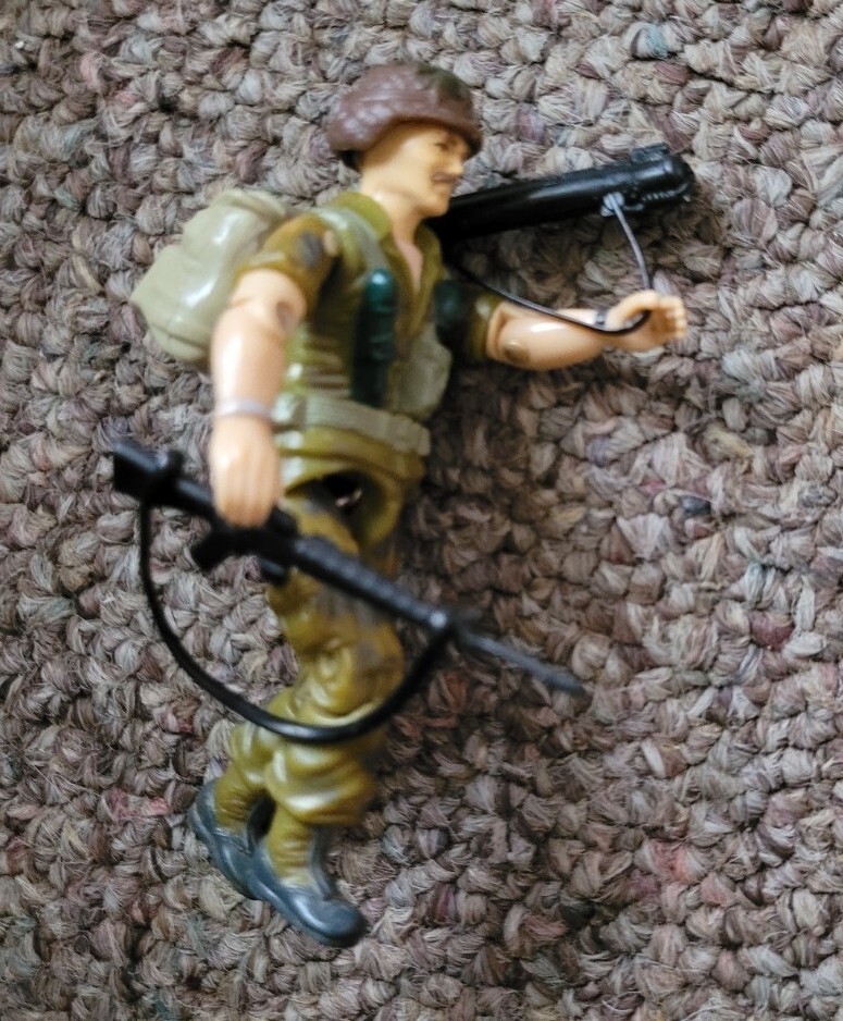 GiJoe Cobra VTG Footloose v1 Action Figure 1985 Jungle Soldier ARAH ...
