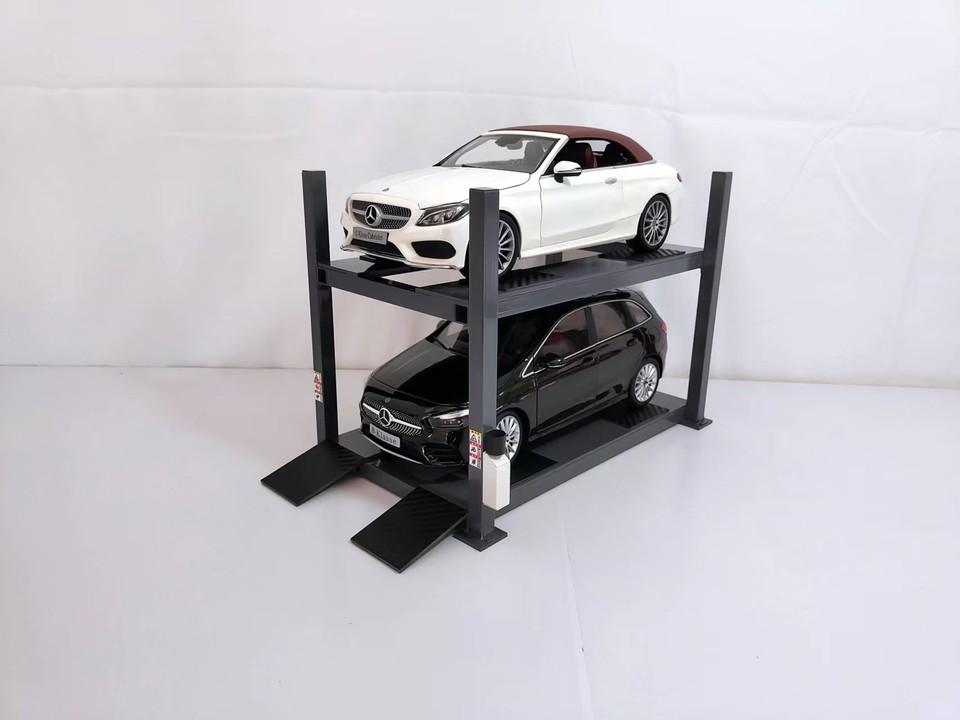 Diorama 1:64 Car Lift Model Set Garage Workshop Repair Prop Model ...