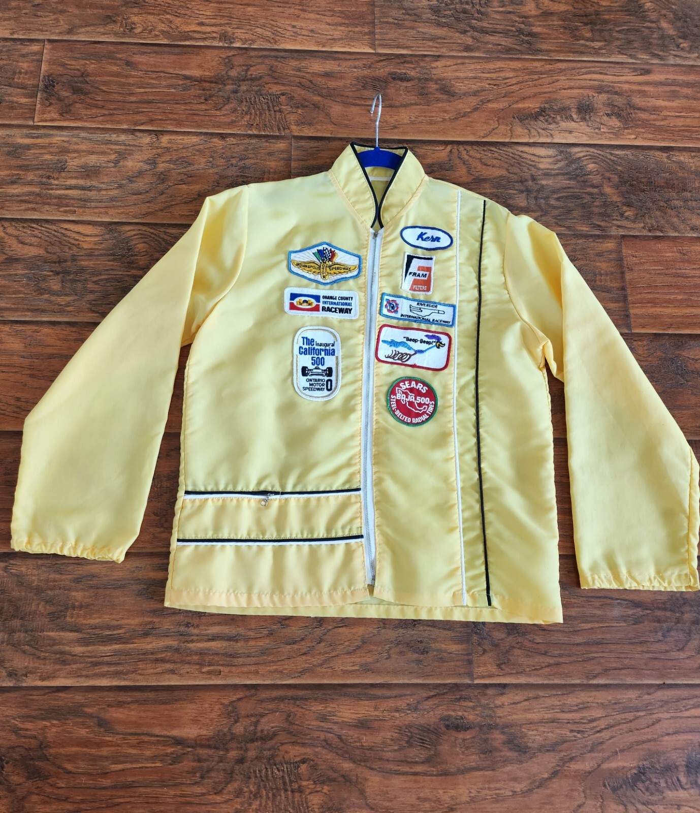 RARE 🔥 Vintage 1950s RACING JACKET Inaugural CALIFOR… - Gem