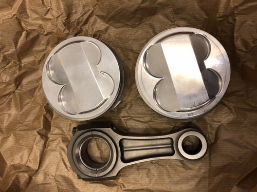 COSWORTH BDA BDD 1600 NEW PISTONS X 2 plus conrod | eBay
