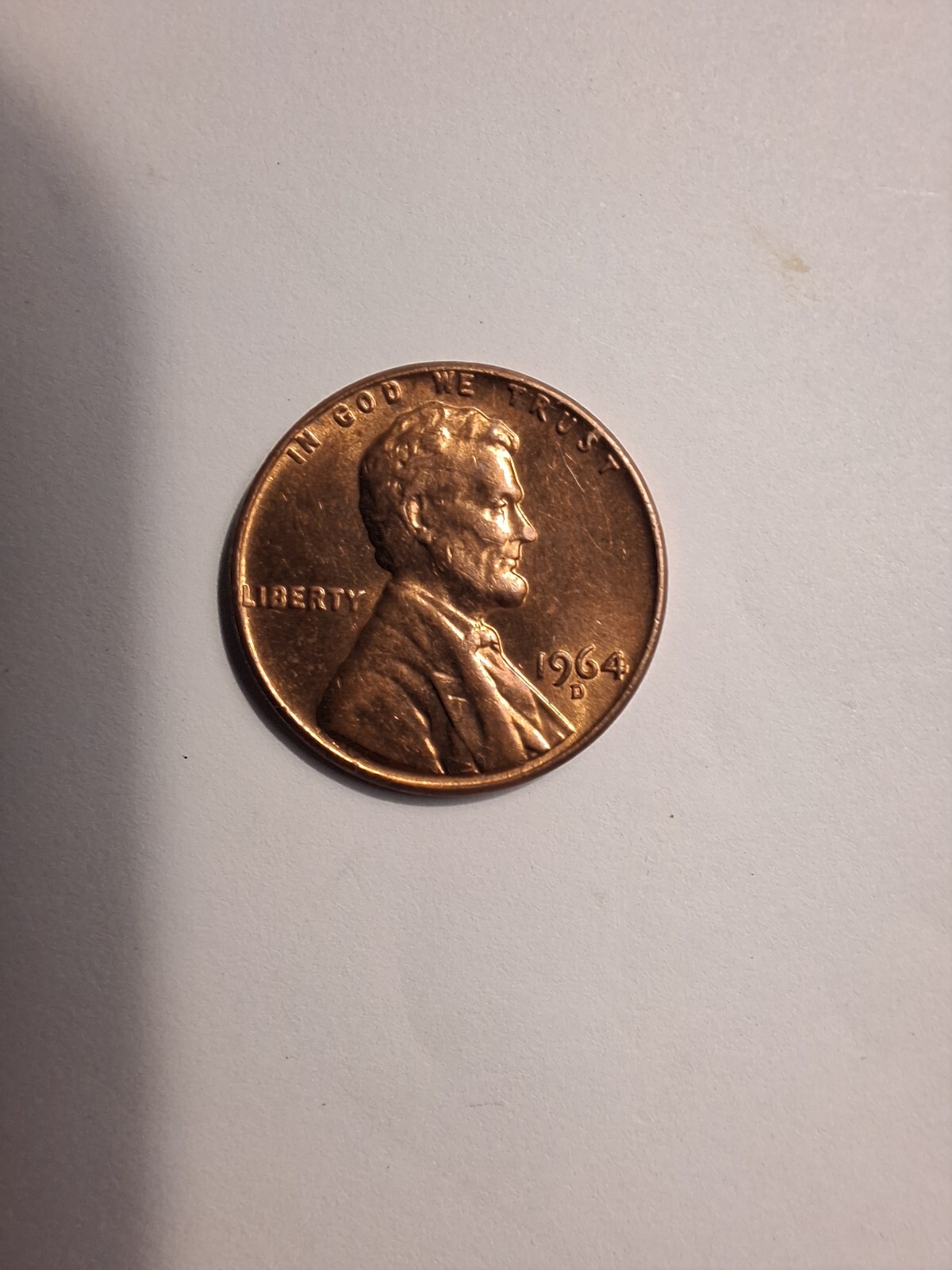 1964 D Red Lincoln Penny with "L" On The Rim DDO on Liberty | eBay