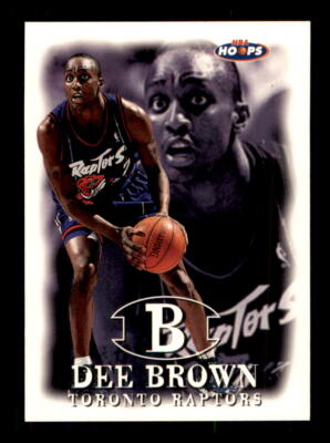 1997 Basketball NBA Hoops Dee Brown Toronto Raptors #155 | eBay