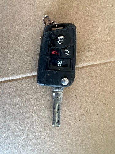 2012-2015 VOLKSWAGEN Tiguan KEYLESS ENTRY REMOTE KEY FOB W/KEY OEM | eBay